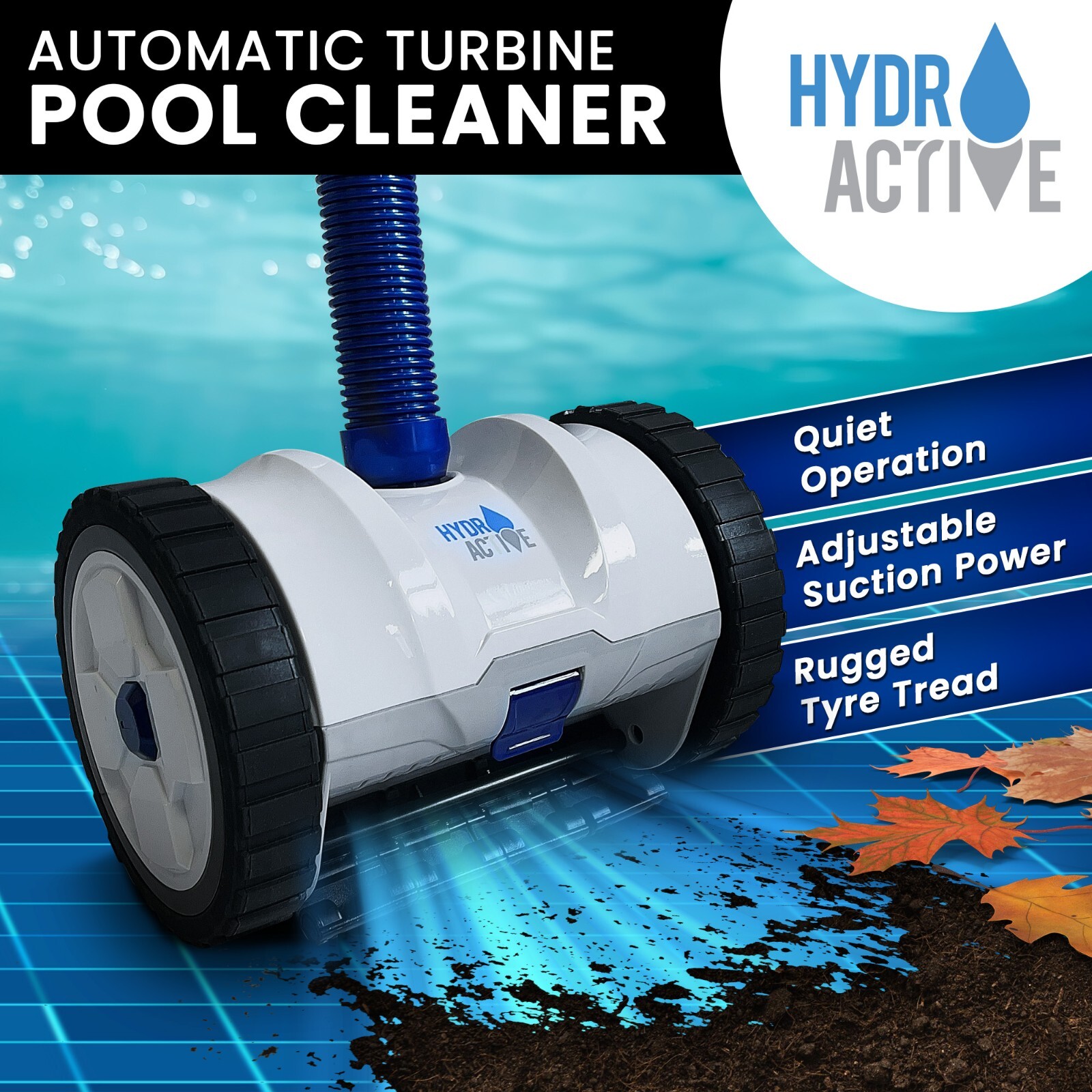 HydroActive Automatic Suction Pool Cleaner for Inground | eBay