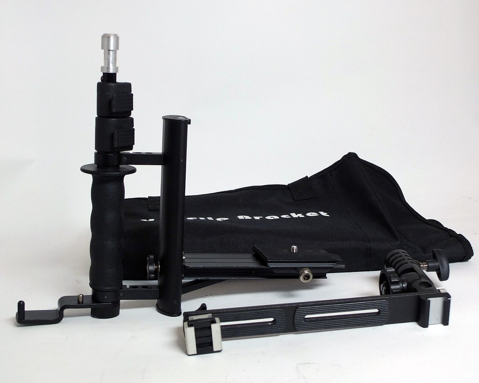 Cameron H H Flip Camera Flash Bracket 35mm SLR Film DSLR Digital | eBay