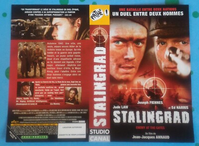 JAQUETTE VHS - FOX/PATHE VIDEO - STALINGRAD (2001) ** | eBay
