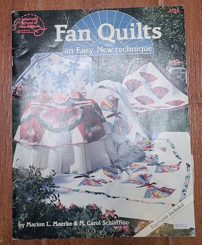Fan Quilts Needlework Book Easy New Technique 10 Patterns Templates ...