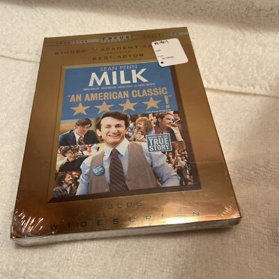 Milk (DVD, 2009) Sean Penn - NEW & SEALED - Free Shipping ...