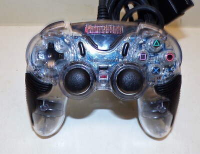 clear Controller by Game Stop for Playstation 2 PS2 Console Video Game ...