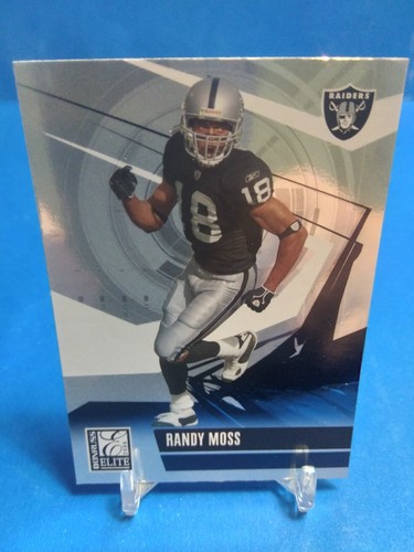 2006 Donruss Elite Randy Moss Oakland Raiders #73 Free Shipping | eBay