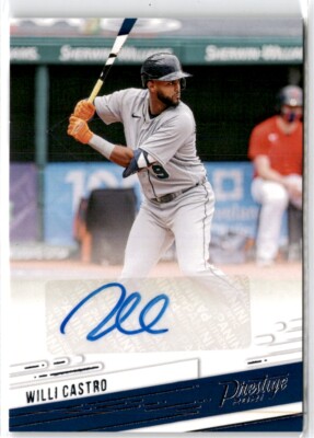 2021 Panini Chronicles #PR-WC Willi Castro Auto Prestige Autographs | eBay