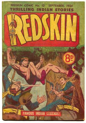 Redskin #12 1954- Australian comic- Western FN | eBay
