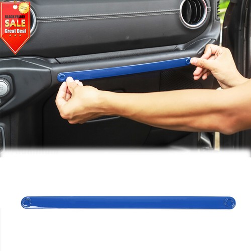 Blue Co-Pilot Passenger Dashboard Handle Cover Trim for Jeep Wrangler ...