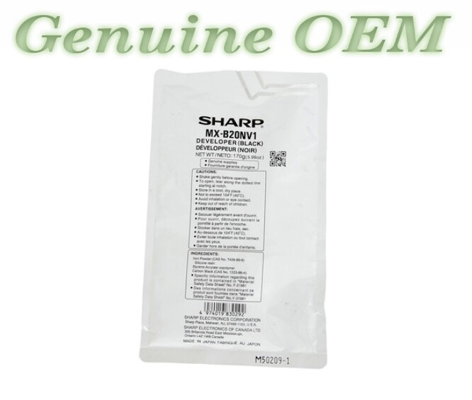 MX-B20NV1/MXB20NV1 Original OEM Sharp Developer Unit, Black Genuine Sealed | eBay