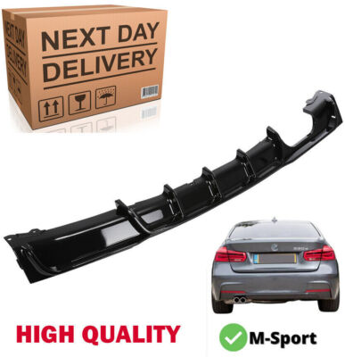 FOR BMW 3 SERIES F30 F31 REAR BUMPER DIFFUSER M SPORT M PERFORMANCE ...
