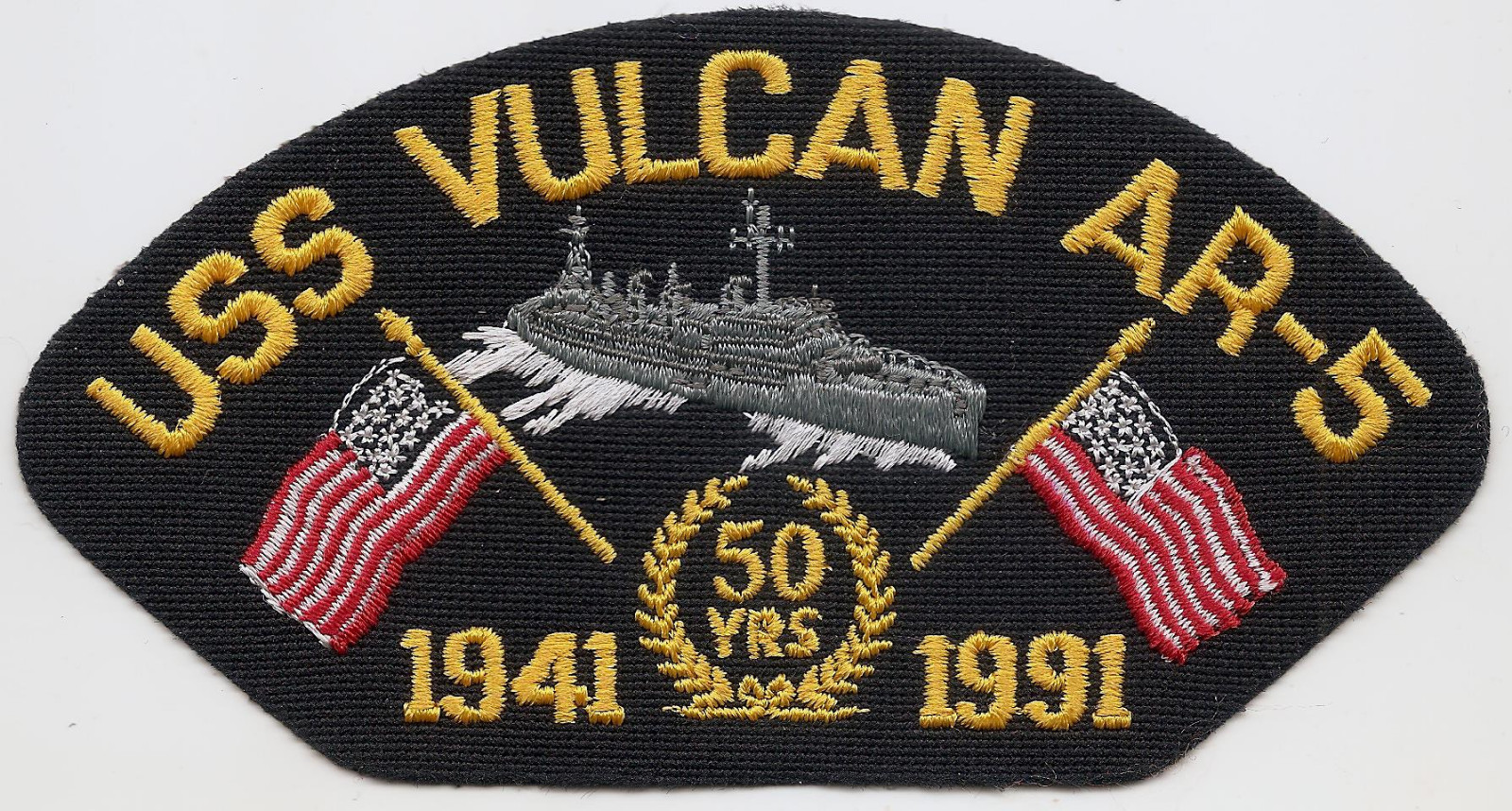 New Iron-On Hat Patches Of Vintage US Navy Ships Destroyers Carriers $5 ...