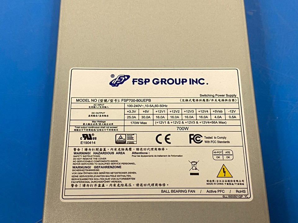 NEW FSP Group FSP700-80UEPB 700W 80 Plus Platinum Power Supply | eBay