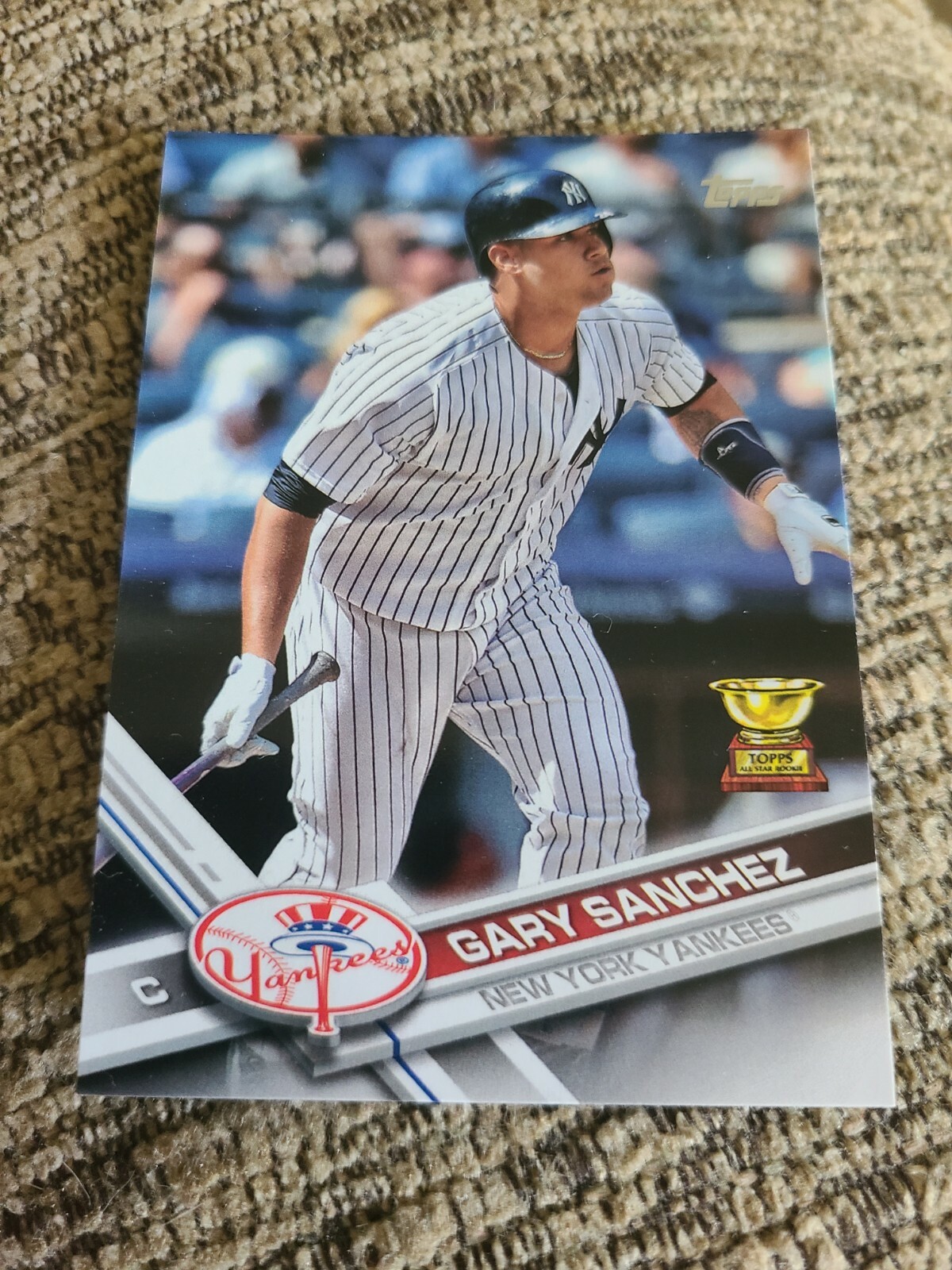 Gary Sanchez 2017 Topps Series 1 All Star Rookie Baseball Card #7 NM/MT ...