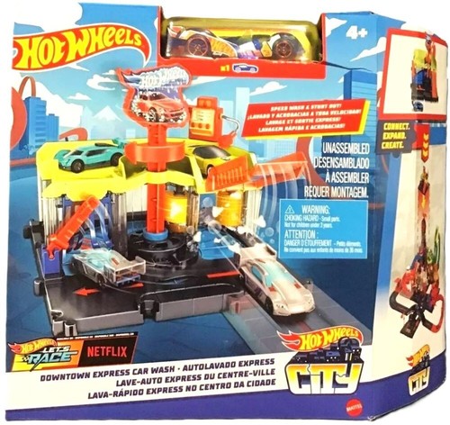 Hot Wheels - City Downtown Express Car Wash Playset (BBHDR27) | eBay