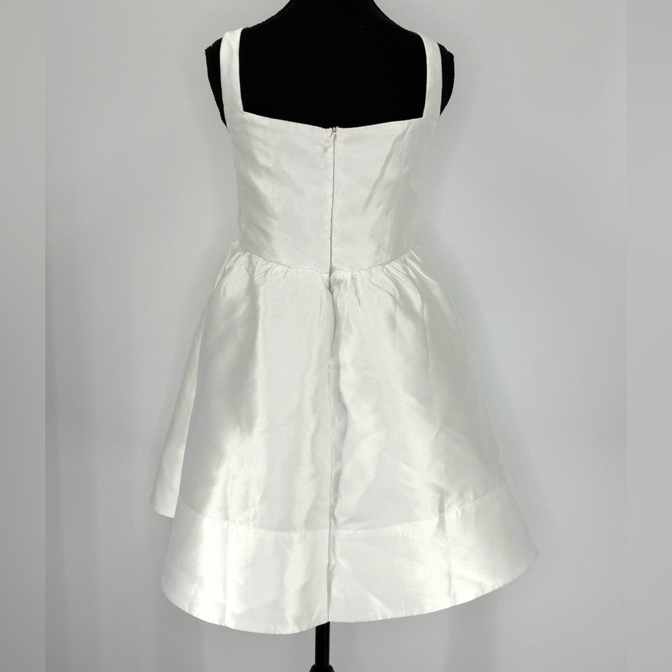 Lulus Bubbly Love White Taffeta Corset Short Mini Dress, Size XL | eBay UK