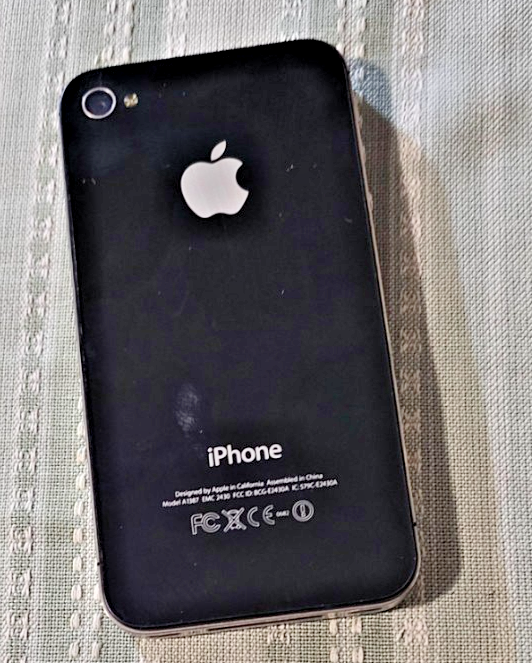 Apple iPhone 4 - Model A 1387—8GB - Black —-Untested; AS IS | eBay