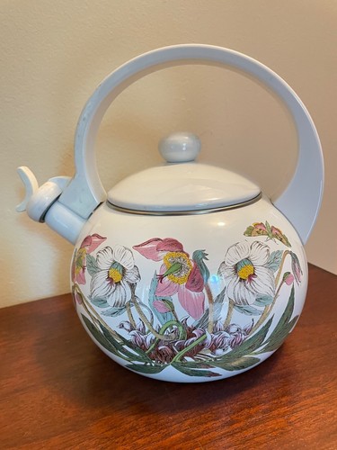 PORTMEIRION BOTANIC GARDEN CHRISTMAS ROSE 2 QT Stove Top TEA KETTLE | eBay