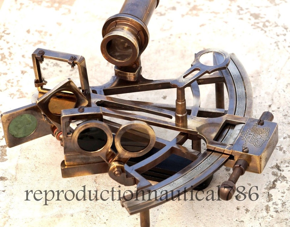 Handmade Instrument Working Sextant Nautical Astrolabe Navigation ...