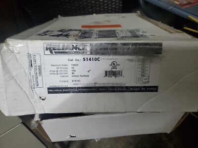 Reliance Loadside Prewired Generator Transfer Switch, 10 Circuits, 125/ ...