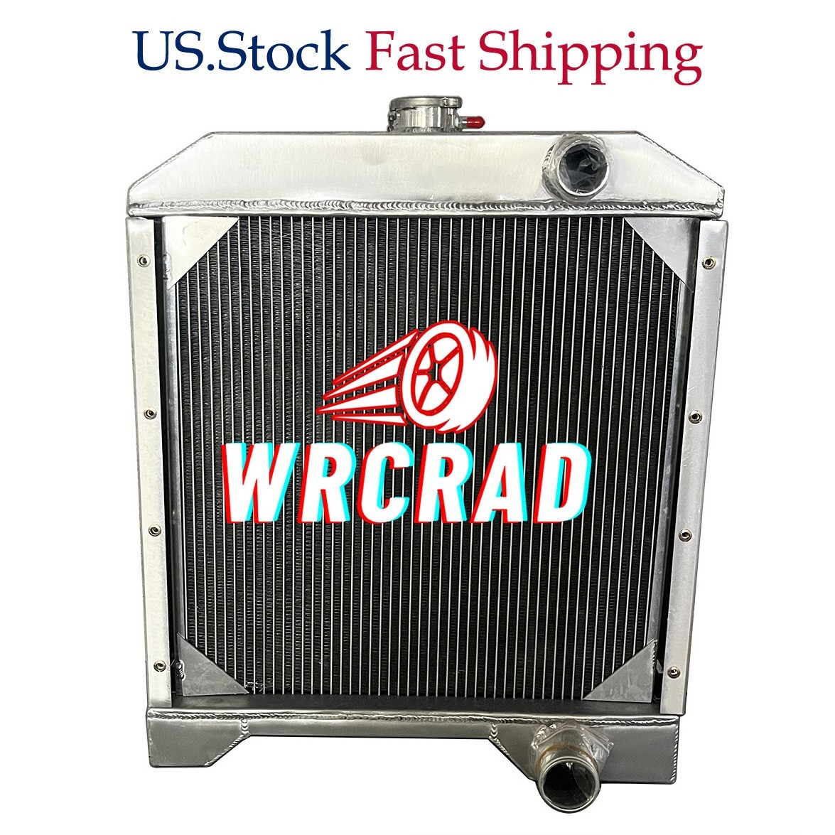 Radiator for Case 1840 1845C Diesel Motor Skid Steer Loaders #301877A2 ...