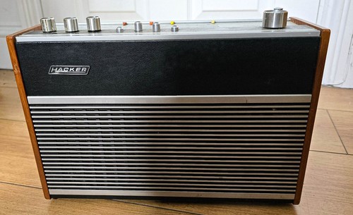 Vintage Hacker Sovereign III Radio - Working. Teak ends. | eBay UK