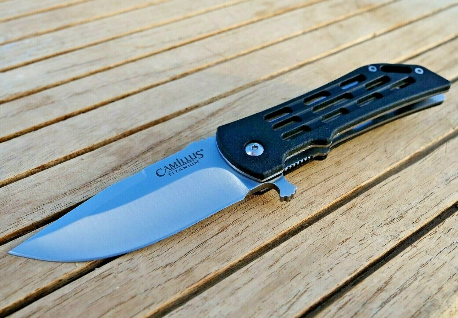 Camillus Titanium Dominator II EDC Tactical Folding Knife - NEW & VERY ...