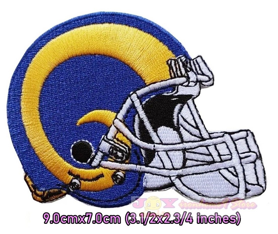 Los Angeles🏈RAMS Patches Sewing on #Select Options From Thai 🛫To🛬USA🚚 ...
