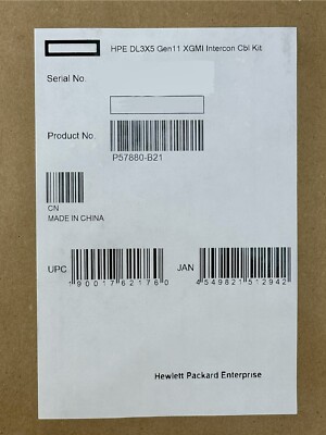 HPE DL3X5 DL385 Gen11 XGMI Interconnection Cable Kit P57880-B21 | eBay