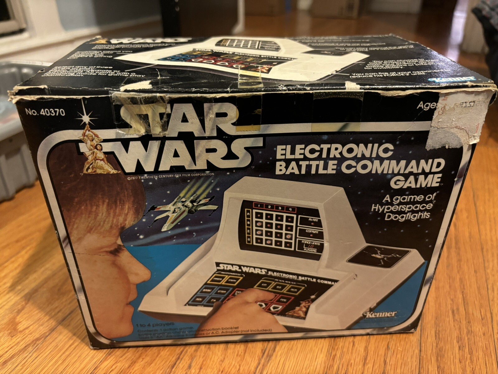 vtg 1977 Star Wars Electronic Battle Command Game COMPLETE w/ Box Foam ...
