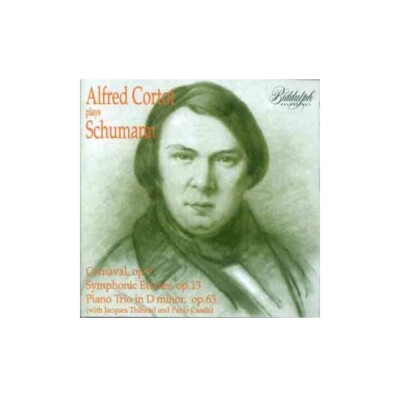 Alfred Cortot - Alfred Cortot Plays Schumann - Alfred Cortot CD Z2VG ...