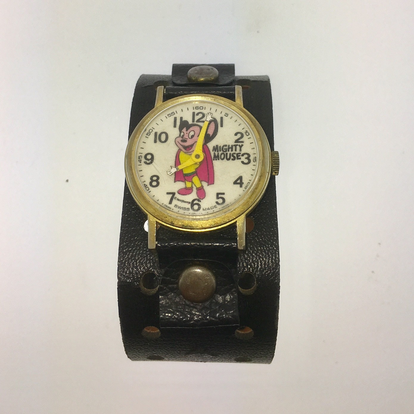 VINTAGE BRADLEY MIGHTY MOUSE WATCH | eBay