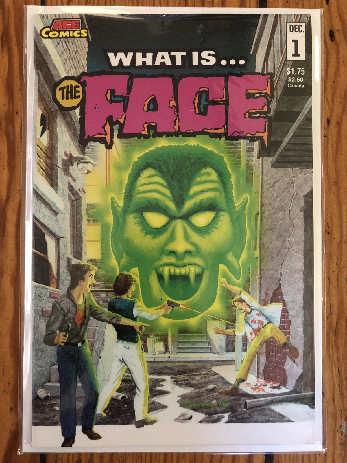 What Is The Face - Ace Comics 1986 Lord Dunsany Joe Gill Steve Ditko ...