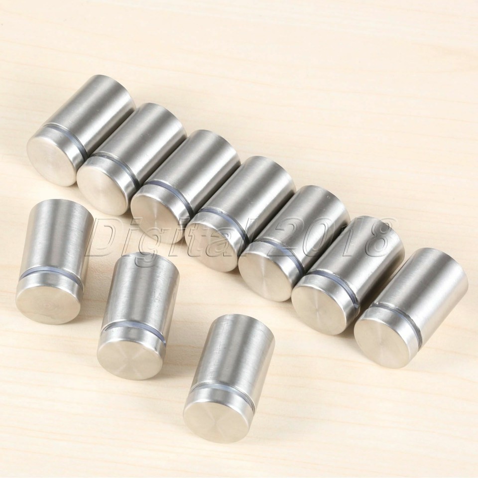 19mm*30mm Stand off Bolts Mount Sign Advertisement Glass Standoff ...