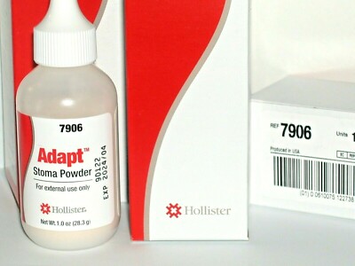 Ostomy stoma Hollister Adapt Stoma Powder 7906 full 1oz bottle*New exp ...