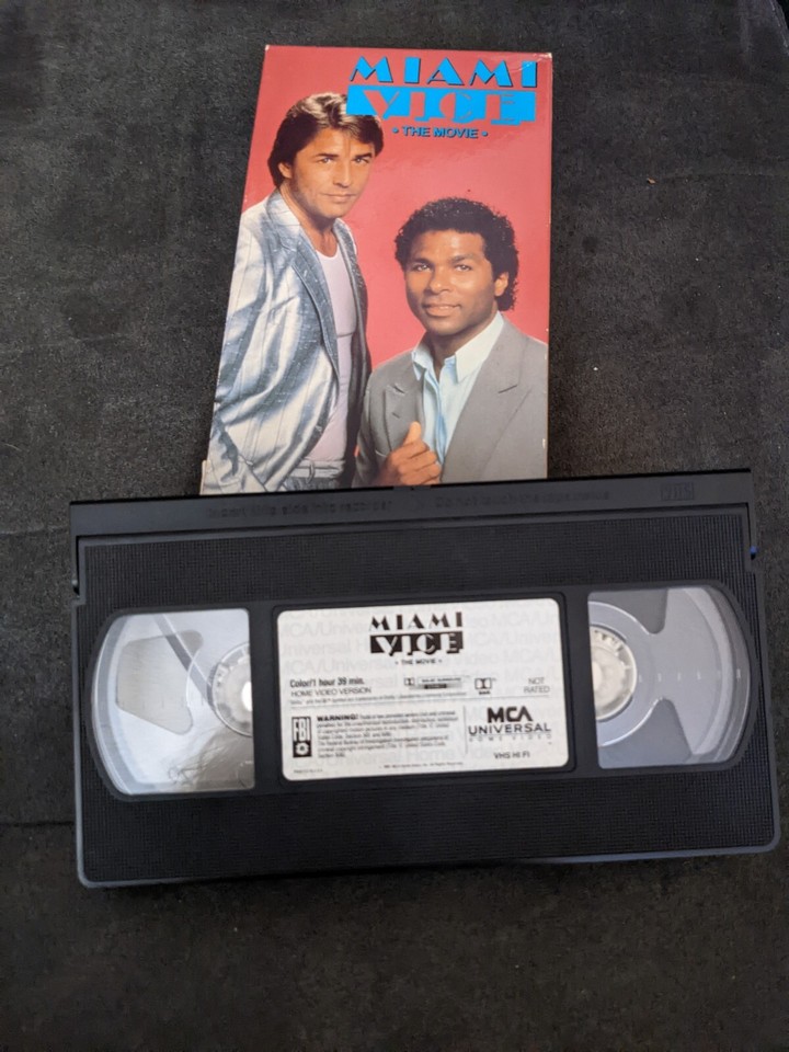Miami Vice - The Movie (VHS, 1991) 96898013338 | eBay