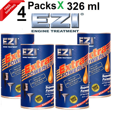 EZI Extra Power Lube Blue Superior Formula Engine Treatment Oil (4Packs ...