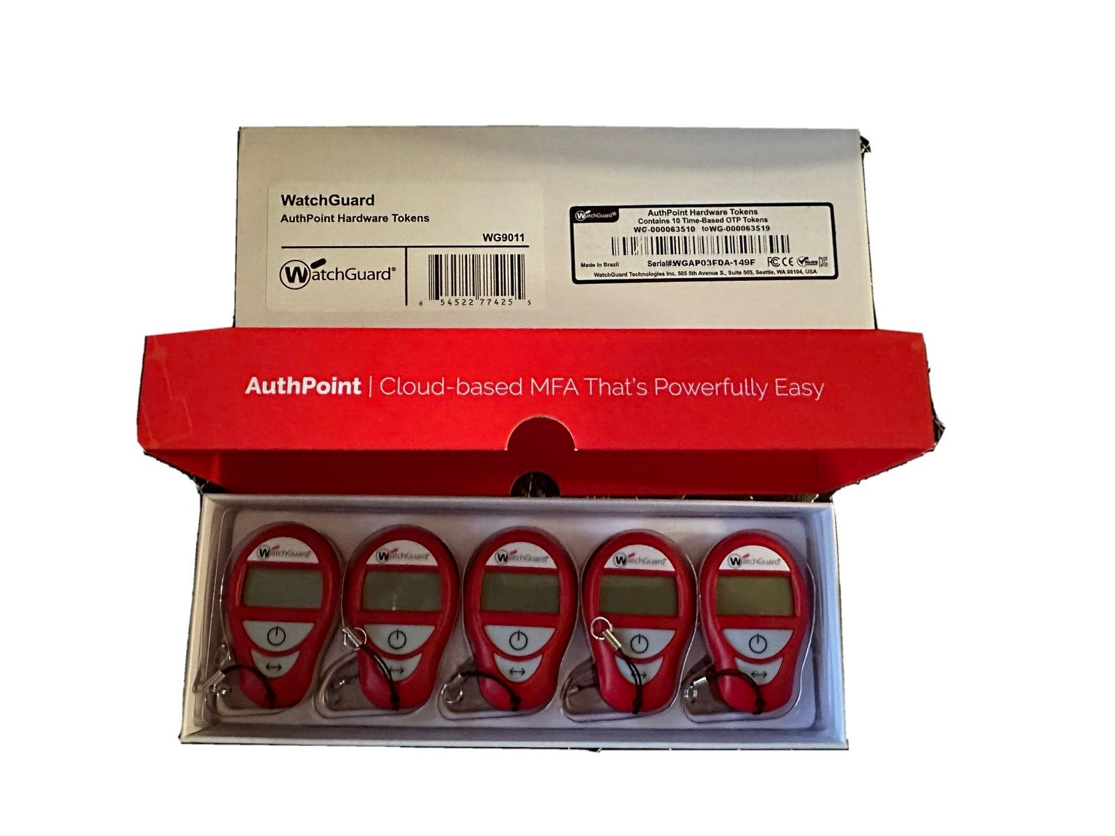 WatchGuard+WG9011+Authpoint+HDW+Token+10units+CLDS for sale online | eBay