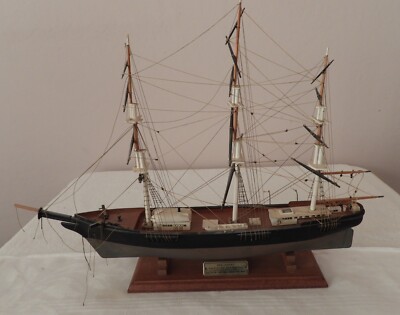 Vintage Piel Red Jacket Clipper Ship Model Samuel H Pook Design 1853 ...