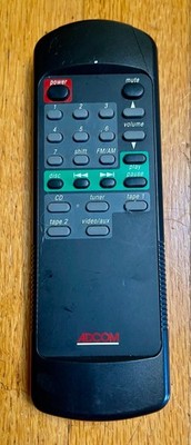 Remote Control Adcom RC-45II PARTS/REPAIR | eBay