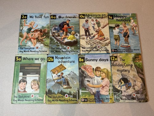 Vintage Ladybird Key Words Reading Scheme Job Lot Bundle, Early Edition ...