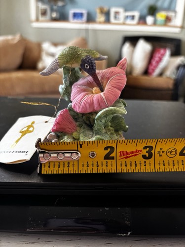 Montefiori Hummingbird Figurine Vintage - Still Has Tag, Very Detailed ...