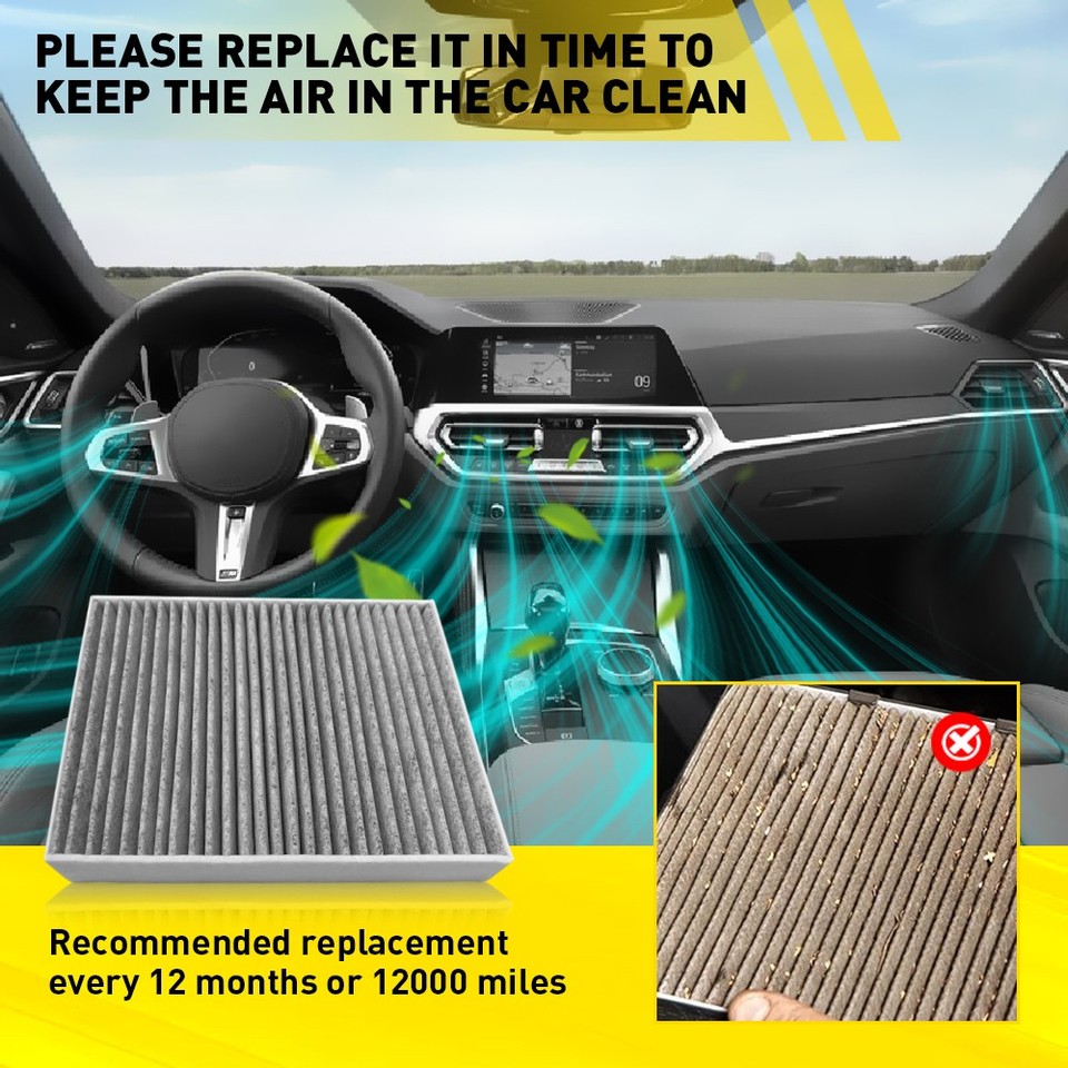 Air Pollen Filter Microfilter For BMW F20/F21/F30 64119237555 ...