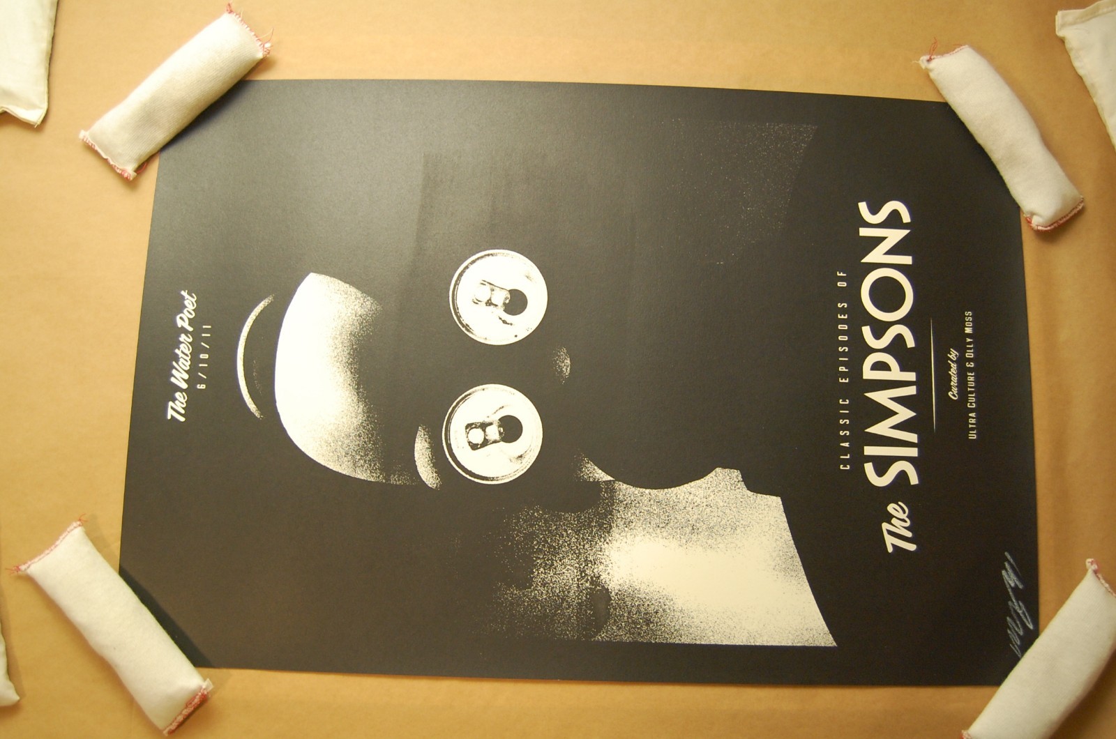 The Simpsons Homer Olly Moss Print Signed 2011 Poster | eBay