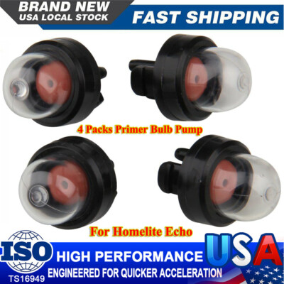 4x Primer Bulb For Poulan Ryobi Homelite Toro Craftsman Blower ...
