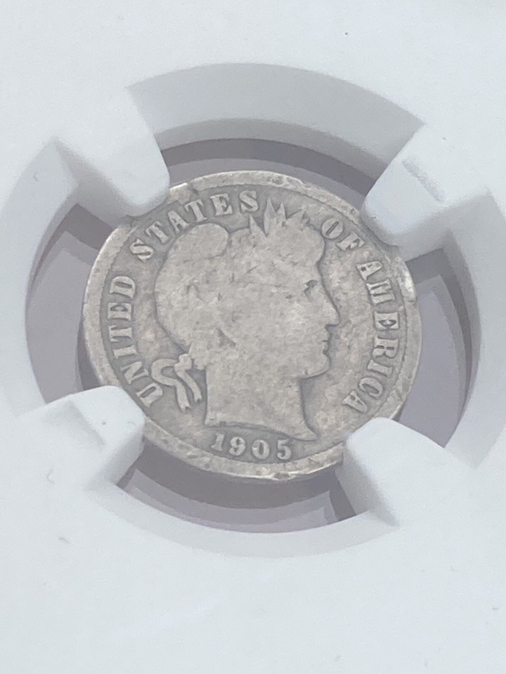1905-O Micro O Barber Dime NGC Good Details | eBay