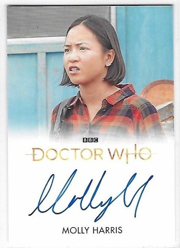 Doctor Who Series 11 & 12 - Molly Harris - Suki Cheng Autograph/Auto Card FB UK | eBay