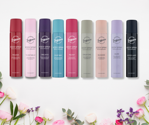 Designer Fragrances 9 Body Spray-Peony Bloome Orchyd Our way Alise ...