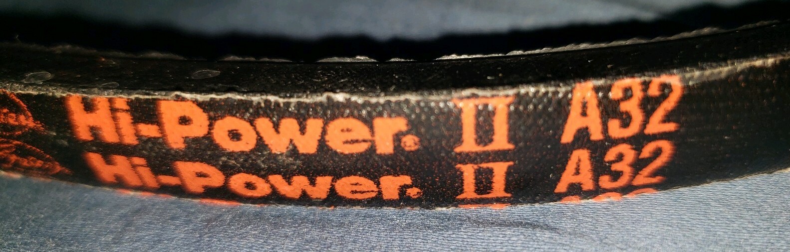 Lot of (10) GATES HI-POWER II A32 V-BELTS | eBay