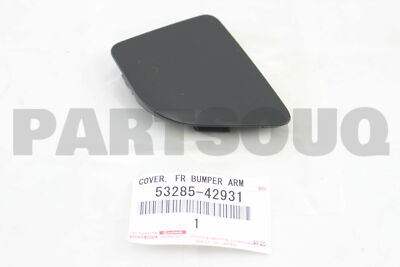 5328542931 Genuine Toyota COVER, FRONT BUMPER ARM HOLE, RH 53285-42931 ...