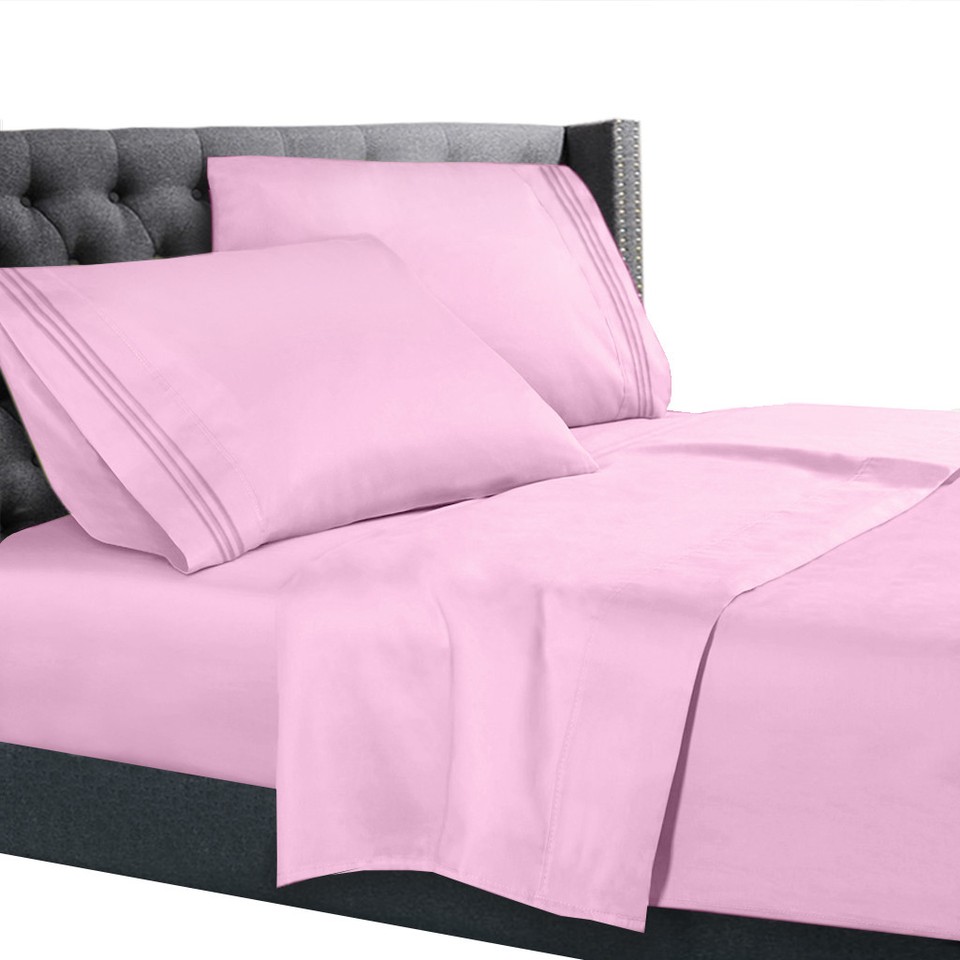All Unique Sizes Brushed Soft Microfiber Hotel Bed Sheets, Deep Pocket ...