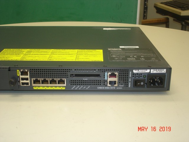 Cisco ASA 5510 Series Adaptive Security Appliance Asa5510 V01 for sale ...