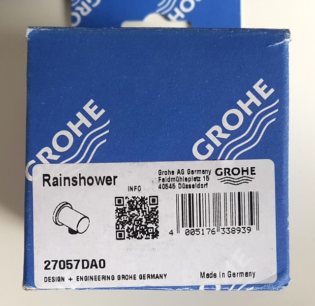 GROHE Wandanschlussbogen RAINSHOWER Rainshower Warm Sunset 27057DA0 ...